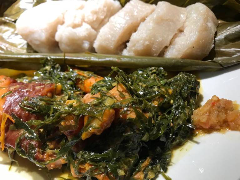 Fumbwa- Congolese Wild Spinach Stew – Bantu Tastes – Bantu Food Company